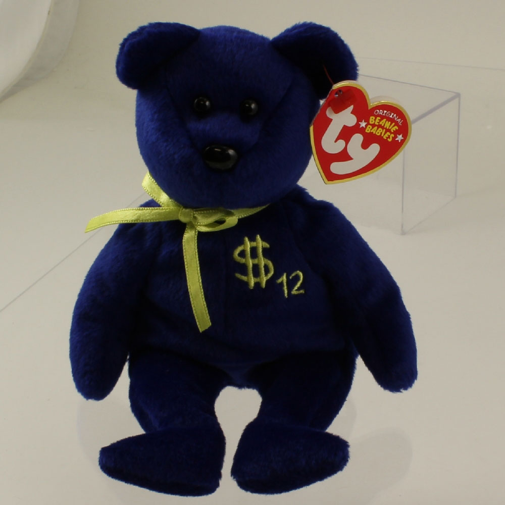 TY Beanie Baby - BILLIONAIRE Bear #12 (Signed by TY Warner) (Mint ...