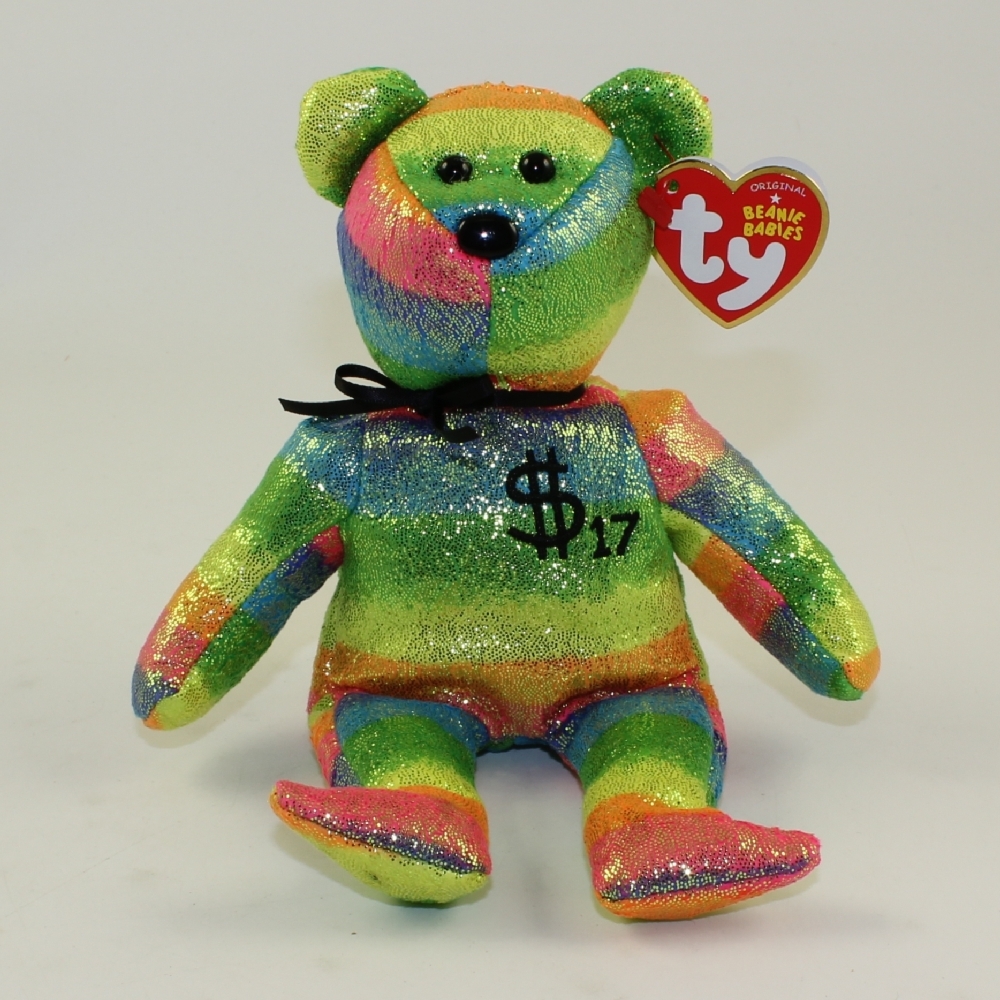 TY Beanie Baby - BILLIONAIRE Bear #17 (Signed by TY Warner) (Mint ...
