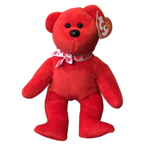 TY Beanie Baby - AMORA the Valentine's Day Teddy Bear (8 inch) (Mint ...