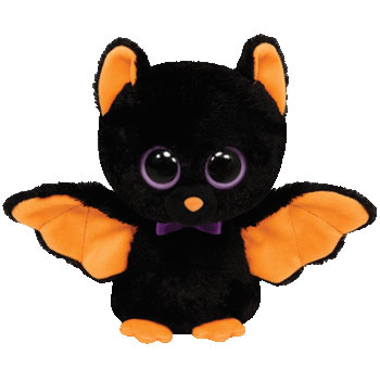 TY Beanie Boos - BARON the Black & Orange Bat (Regular Size - 6 inch ...