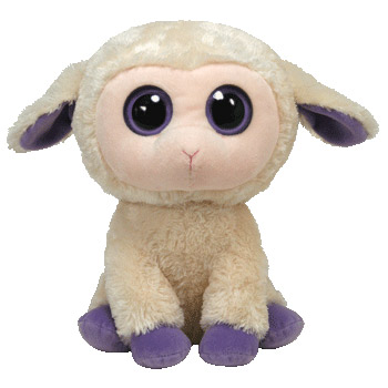 TY Beanie Boos - CLOVER the Lamb (Solid Eye Color)(Medium - 9 inch ...