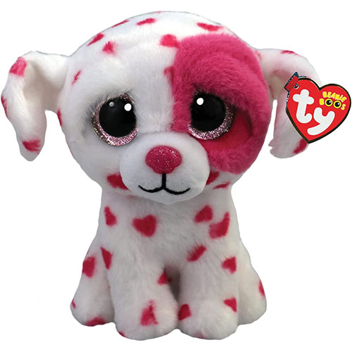 TY Beanie Boos - BEAU the Valentine's Puppy Dog (Regular Size - 6 inch ...