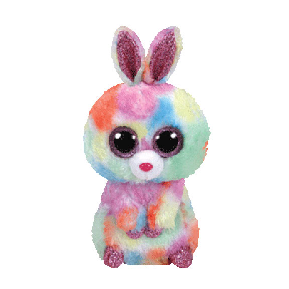 TY Beanie Boos - BLOOMY the Rainbow Bunny (Regular Size - 6 inch) (Mint ...