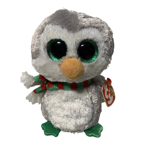 TY Beanie Boos - CHILLY the Penguin (Glitter Eyes)(Regular Size - 6 ...