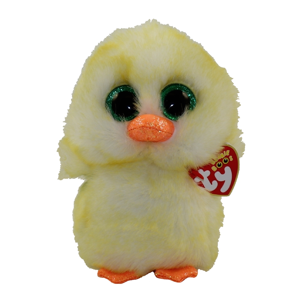 TY Beanie Boos - LEMON DROP the Yellow Chick (Glitter Eyes) (Regular ...