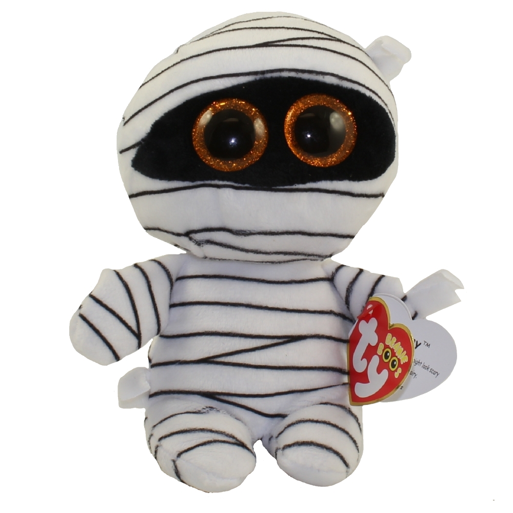 TY Beanie Boos - MUMMY the Halloween Mummy (Glitter Eyes)(Regular Size ...