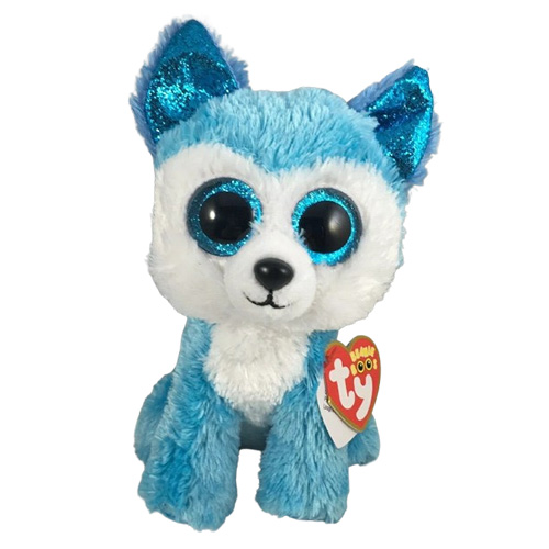 TY Beanie Boos - PRINCE the Husky (Glitter Eyes)(Regular Size - 6 inch ...