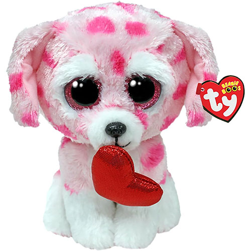 TY Beanie Boos - RORY the Valentine's Puppy Dog (Glitter Eyes)(Regular ...