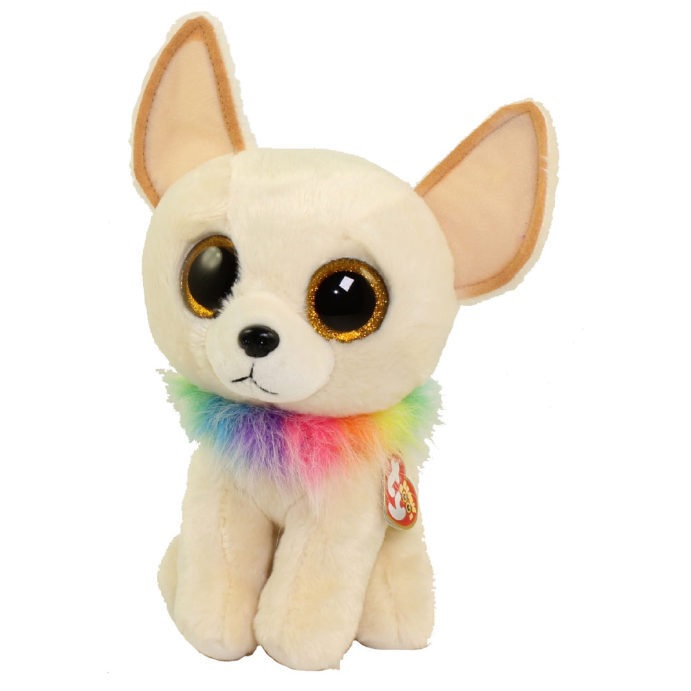 TY Beanie Boos - CHEWEY the Chihuahua Dog (Glitter Eyes) (Medium Size ...