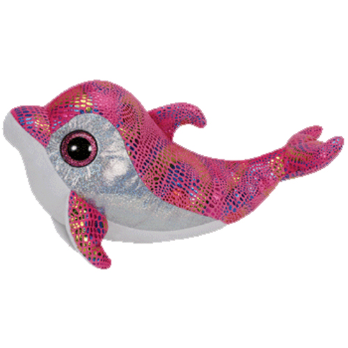 TY Beanie Boos - SPARKLES the Dolphin (LARGE Size - 17 inch) (Mint ...