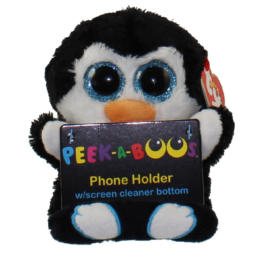 TY Beanie Boos - Peek-A-Boos - PENNI the Penguin (4 inch - Phone Holder ...