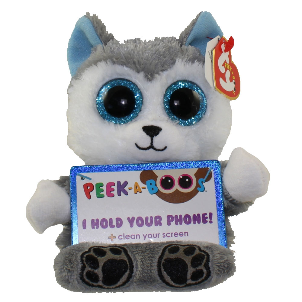 TY Beanie Boos - Peek-A-Boos - SCOUT the Husky Dog (4 inch - Phone ...