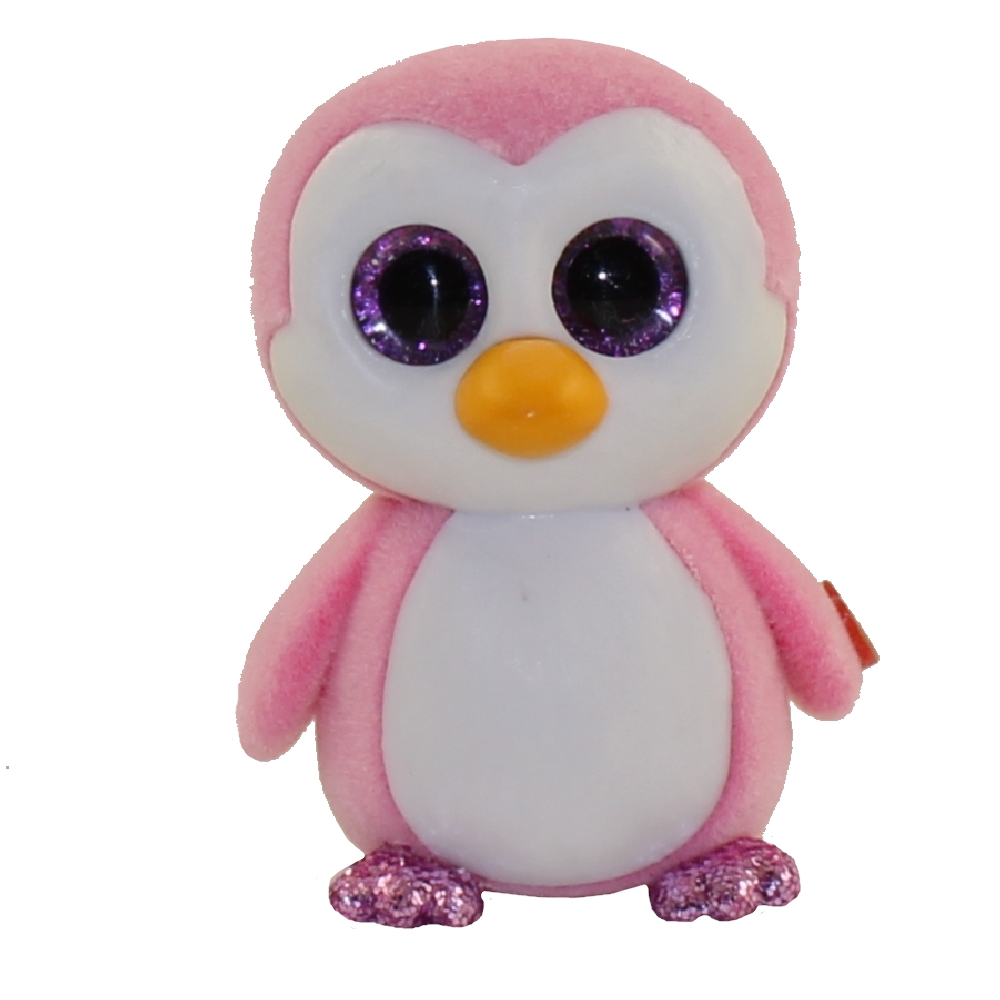 TY Beanie Boos - Mini Boo Figures Series 3 - GLIDER the Pink Penguin (2 ...