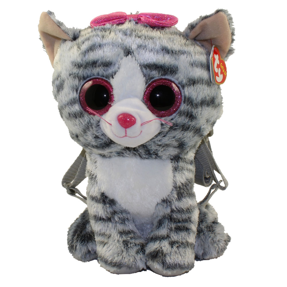 TY Gear Backpack - KIKI the Grey Cat (13 inch) (Mint): Sell2BBNovelties ...