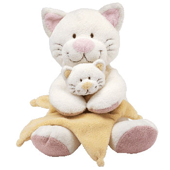Baby TY - CUDDLEKITTY the Cat (Holding Blanket) (13 inch) (Mint ...
