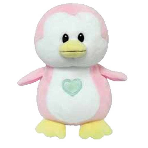Baby TY - PENNY the Pink Penguin (Regular Size - 7 inch) (Mint ...