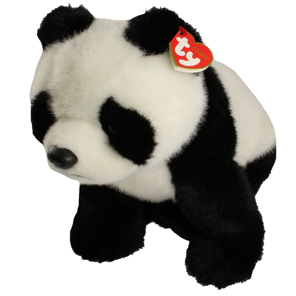 TY Classic Plush - BAMBOO the Panda Bear (14 inch) (Mint ...