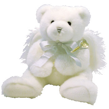 TY Classic Plush - SNOW ANGEL the Bear (12 inch - Mint ...