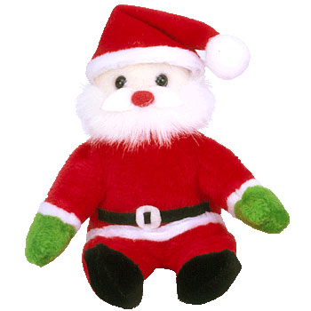 TY Jingle Beanie Baby - SANTA the Jolly Elf (5.5 inch) (Mint ...