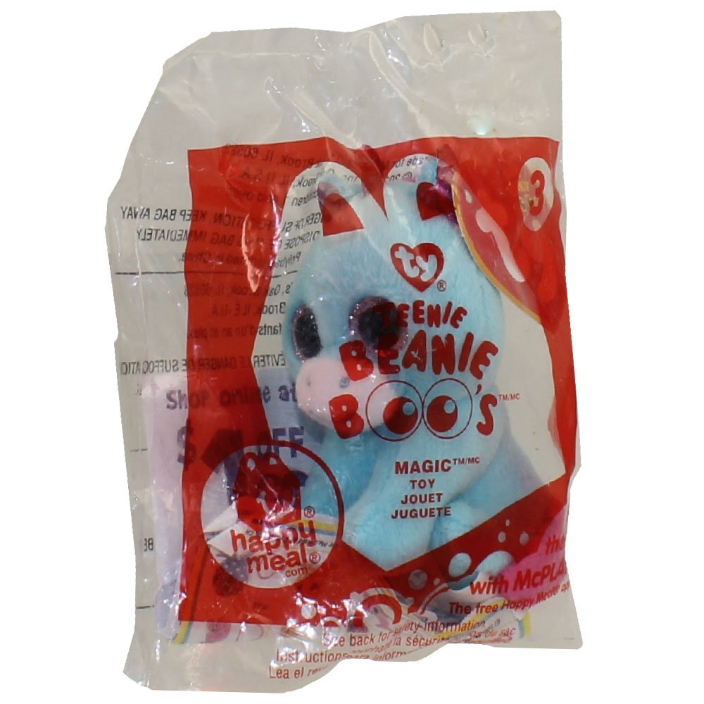 TY McDonald's Teenie Beanie Boo - MAGIC (Blue) (2014) (New in Bag ...