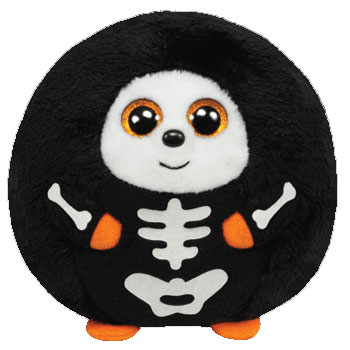 TY Beanie Ballz - SPOOKY the Skeleton (Regular Size - 5 inch) (Mint ...
