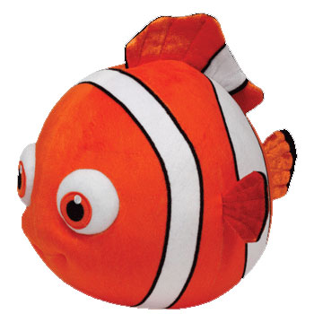 TY Beanie Ballz - NEMO the Clown Fish (Regular Size - 5 inch) (Mint ...