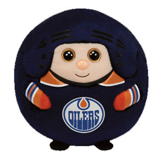 TY NHL Beanie Ballz - EDMONTON OILERS (Regular Size - 5 inch) (Mint ...