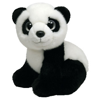 TY Classic Plush - Wild Wild Best - BEIJING the Panda Bear (10 inch ...