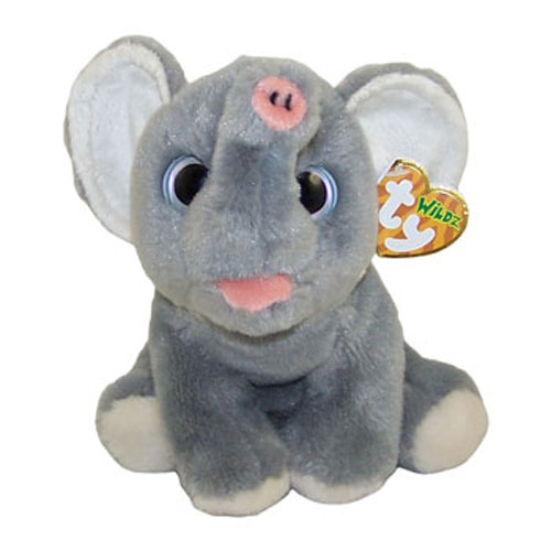 TY Classic Plush - AFRICA the Elephant (Wildz Tag - 8 inch) (Mint ...