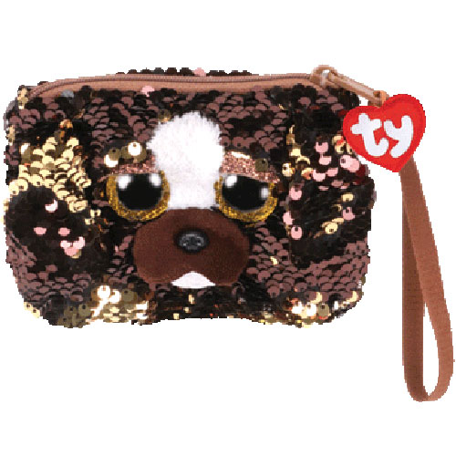 TY Fashion Flippy Sequin Wristlet - BRUTUS the Dog (5 inch) (Mint ...