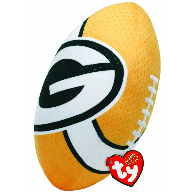 TY NFL Rush Zone Plush Football - GREEN BAY PACKERS (10 inch) (Mint ...