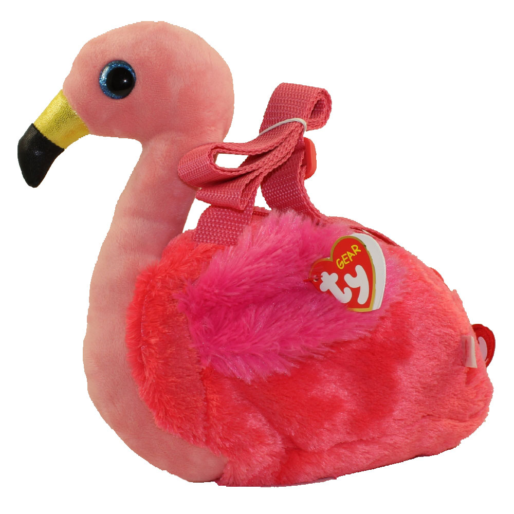 TY Gear Purse - GILDA the Flamingo (8 inch) (Mint): Sell2BBNovelties ...