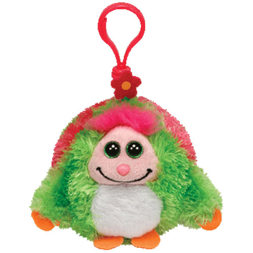 TY Monstaz - DAISY the Pink & Green Monster (Plastic Key Clip - 3 inch ...