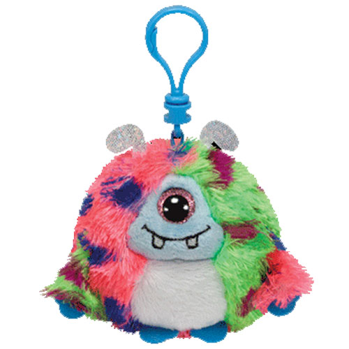 TY Monstaz - MARTY the Mulit-Colored Monster (Plastic Key Clip - 3 inch ...