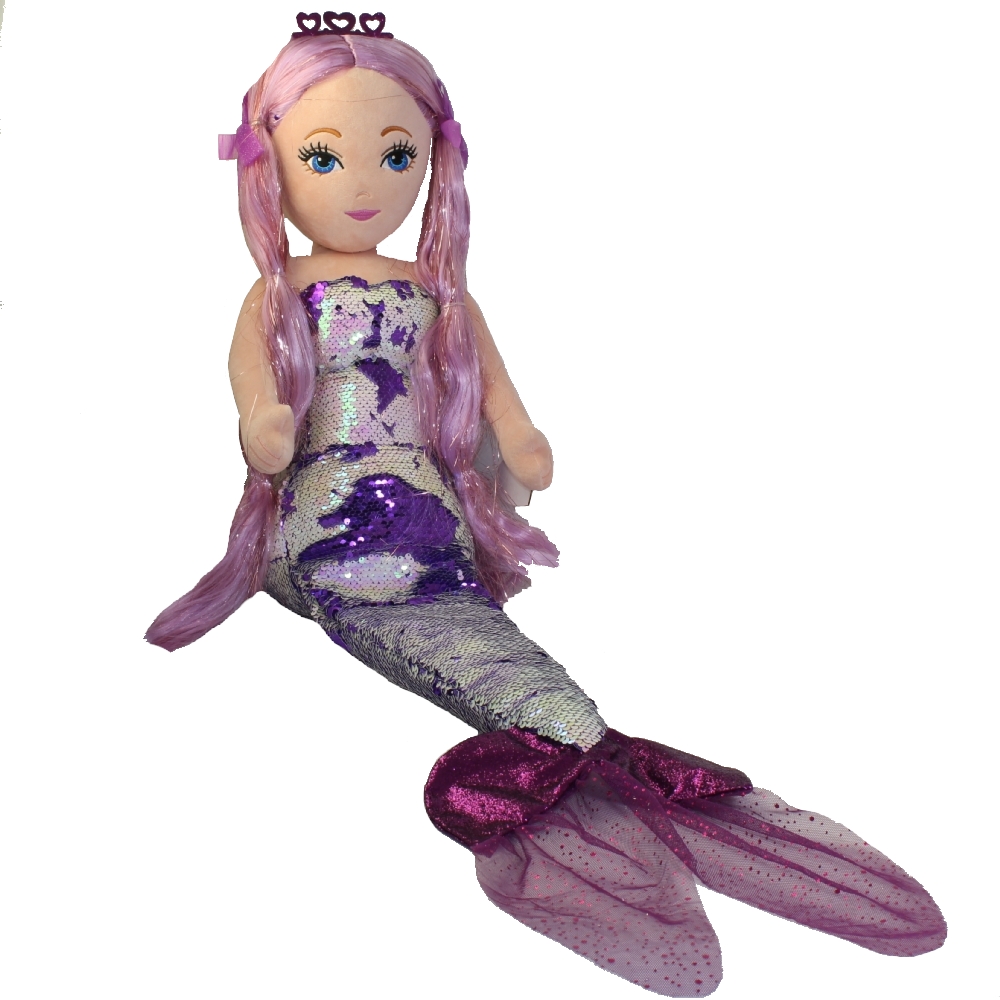 TY Sea Sequins Plush Mermaid - LORELAI (LARGE Size - 36 inch) (Mint ...