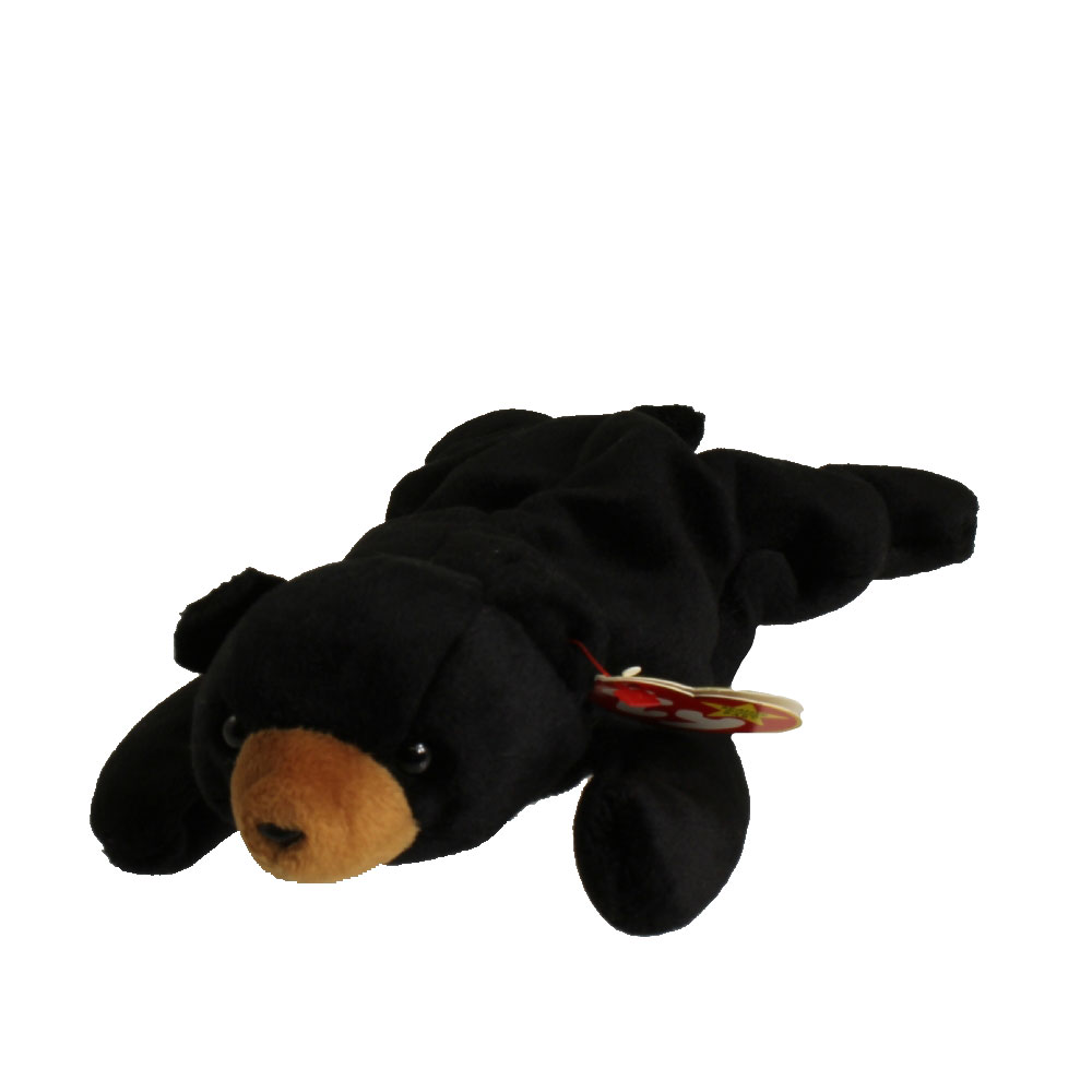 TY Beanie Baby - BLACKIE the Black Bear (8.5 inch) (Mint ...
