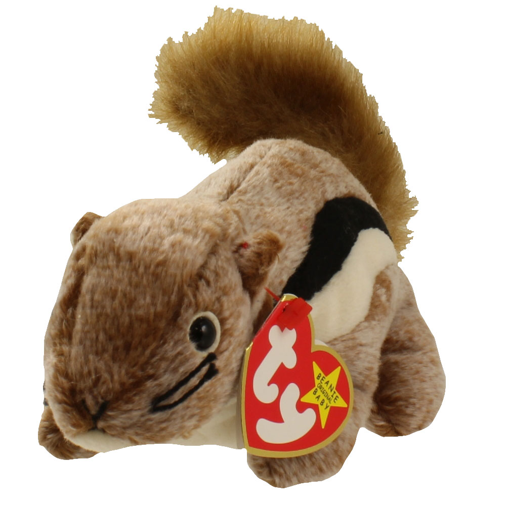 TY Beanie Baby - CHIPPER the Chipmunk (6.5 inch) (Mint ...