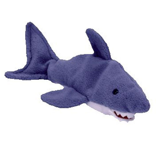 TY Beanie Baby - CRUNCH the Shark (10.5 inch) (Mint): Sell2BBNovelties ...