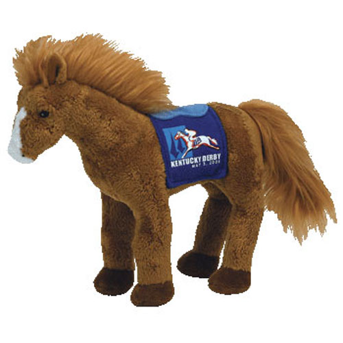 TY Beanie Baby - DERBY 134 the Kentucky Derby Horse (Blue Version) (7.5 ...
