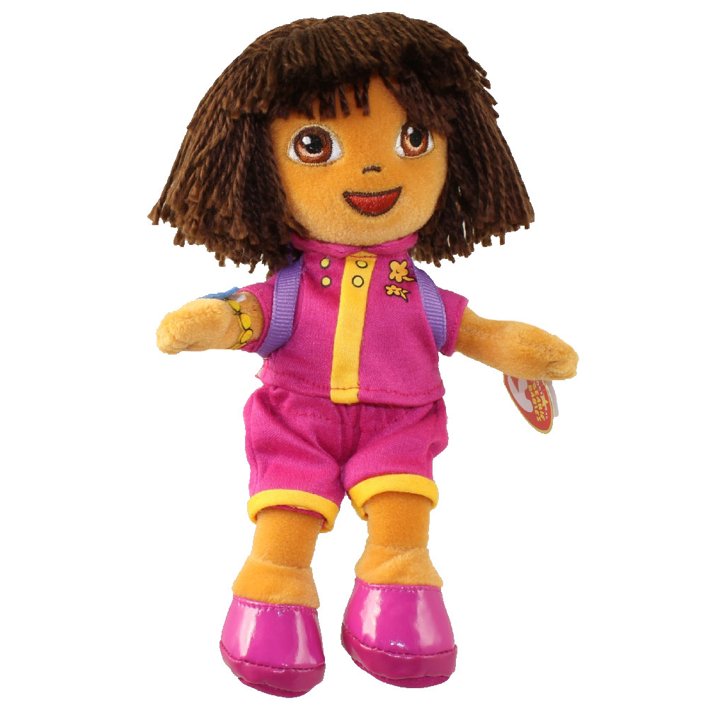 TY Beanie Baby - DORA the Explorer (China Version) (8 inch) (Mint ...