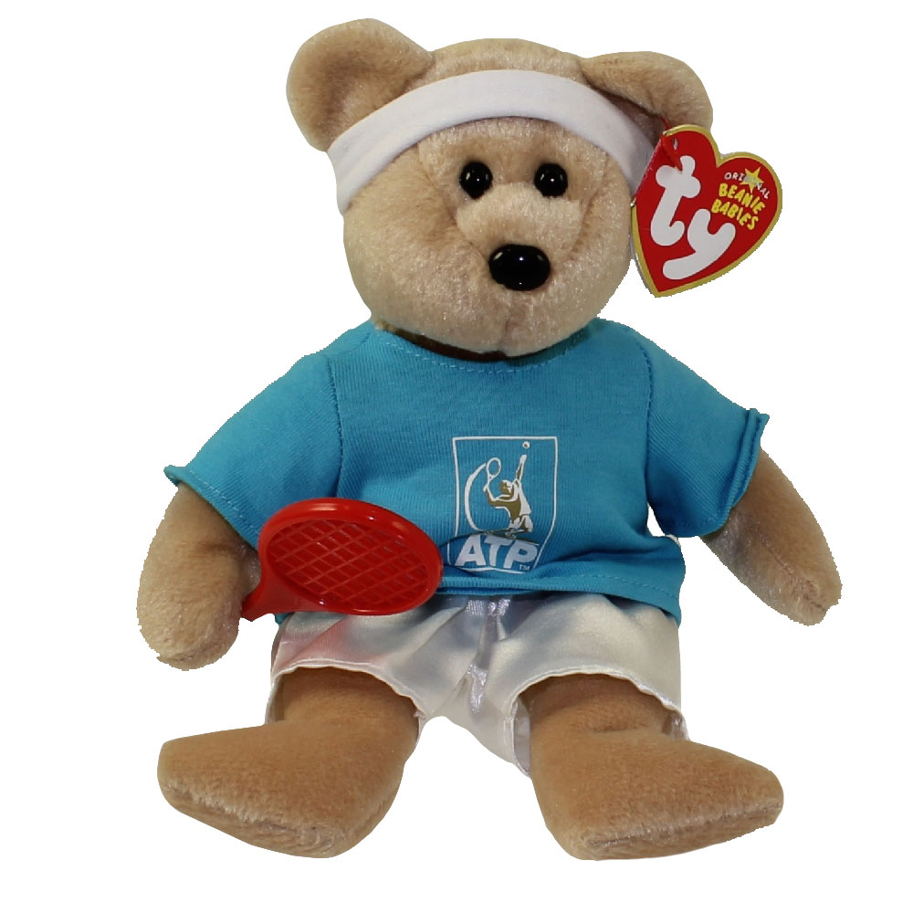 TY Beanie Baby - FEDER-BEAR the Roger Federer Bear (9 inch) (Mint ...