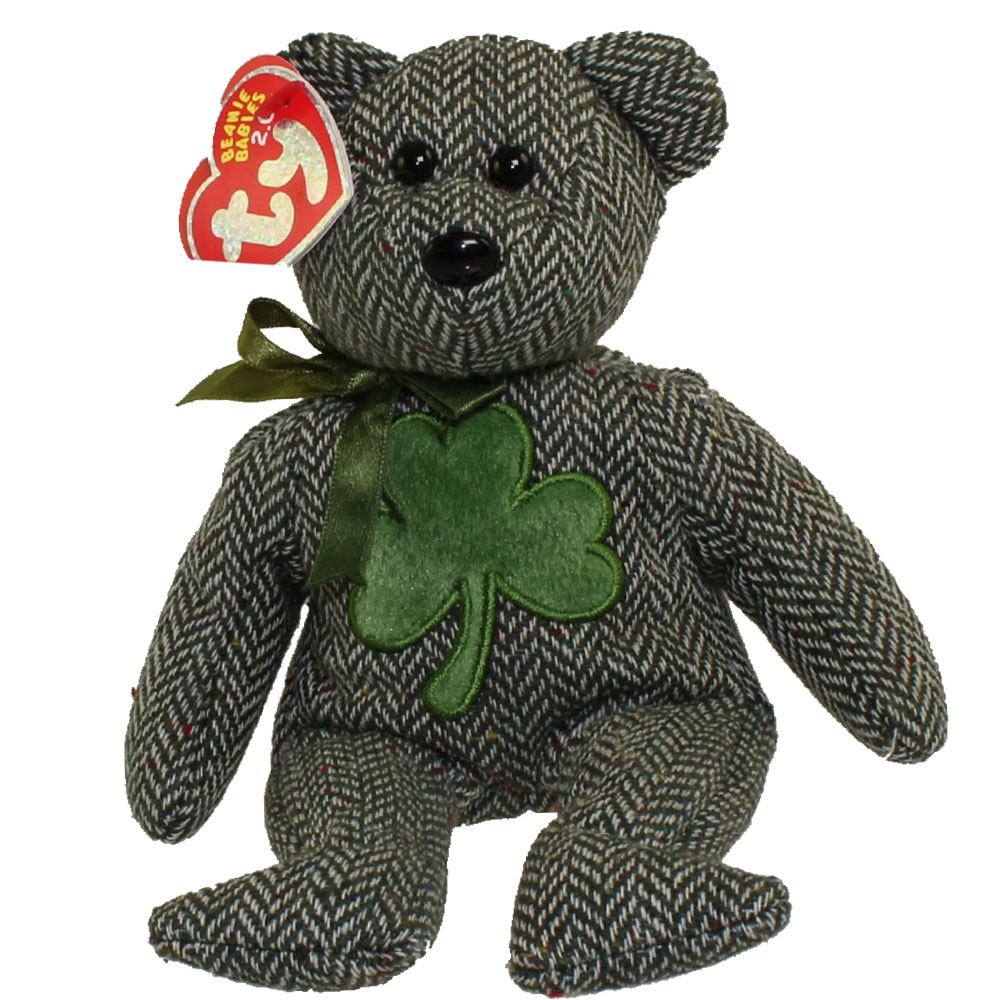 TY Beanie Baby 2.0 - McLUCKY the Irish Bear (8 inch - Mint ...