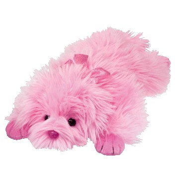 TY Pinkys - GLOSS the Pink Dog (18 inch) (Mint): Sell2BBNovelties.com ...