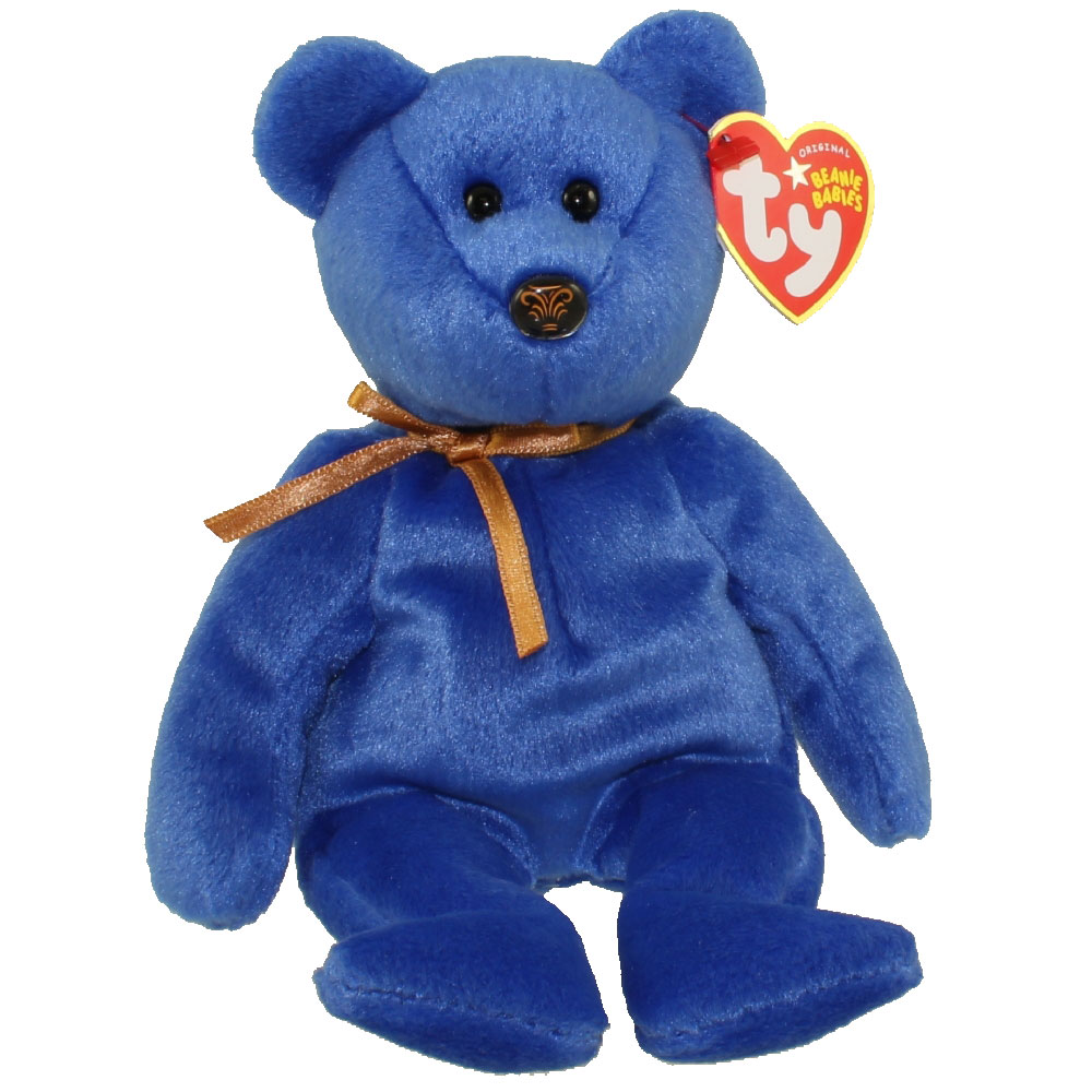 TY Beanie Baby - PROMISE the Blue Bear (8.5 inch) (Mint ...