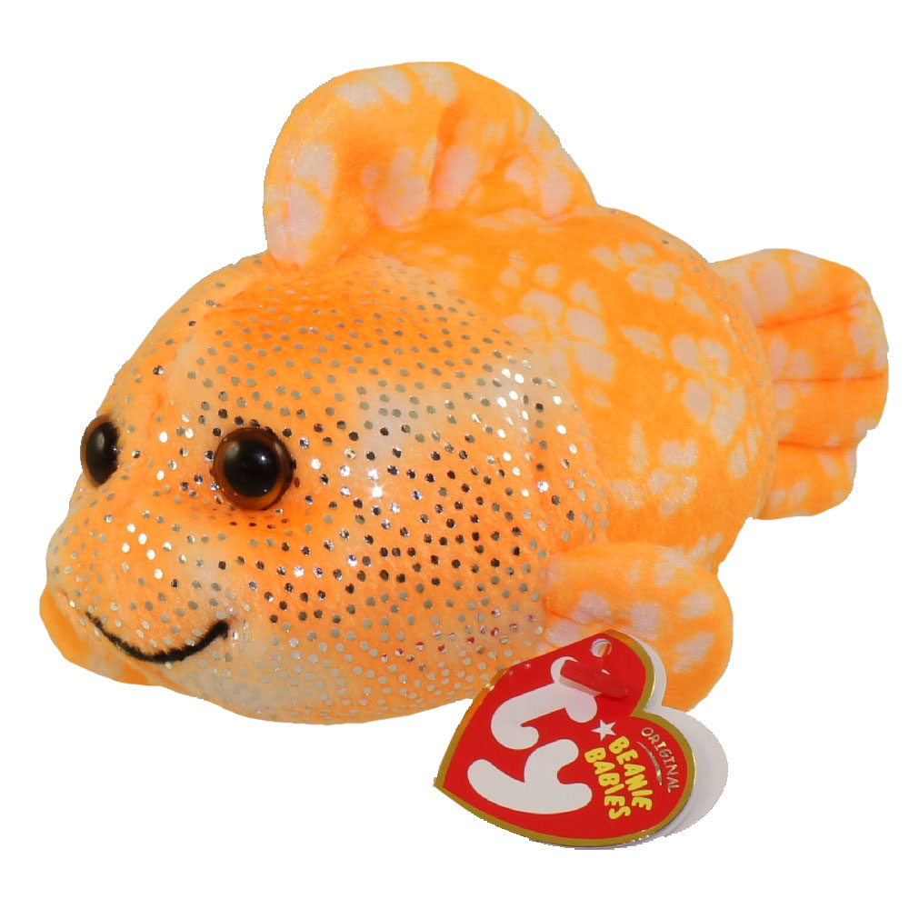 TY Beanie Baby - REEFS the Orange Clown Fish (7 inch) (Mint ...