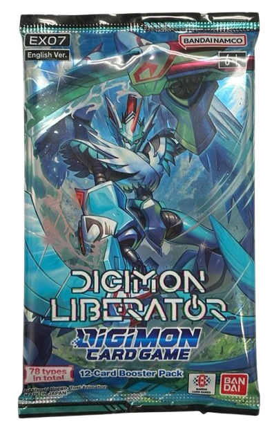 Digimon English Trading Card Game - Digimon Liberator EX07 - BOOSTER ...