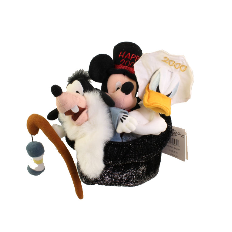 Disney Bean Bag Plush - 2000's BEAN BAG SET (Goofy,Mickey,Donald) (12 ...