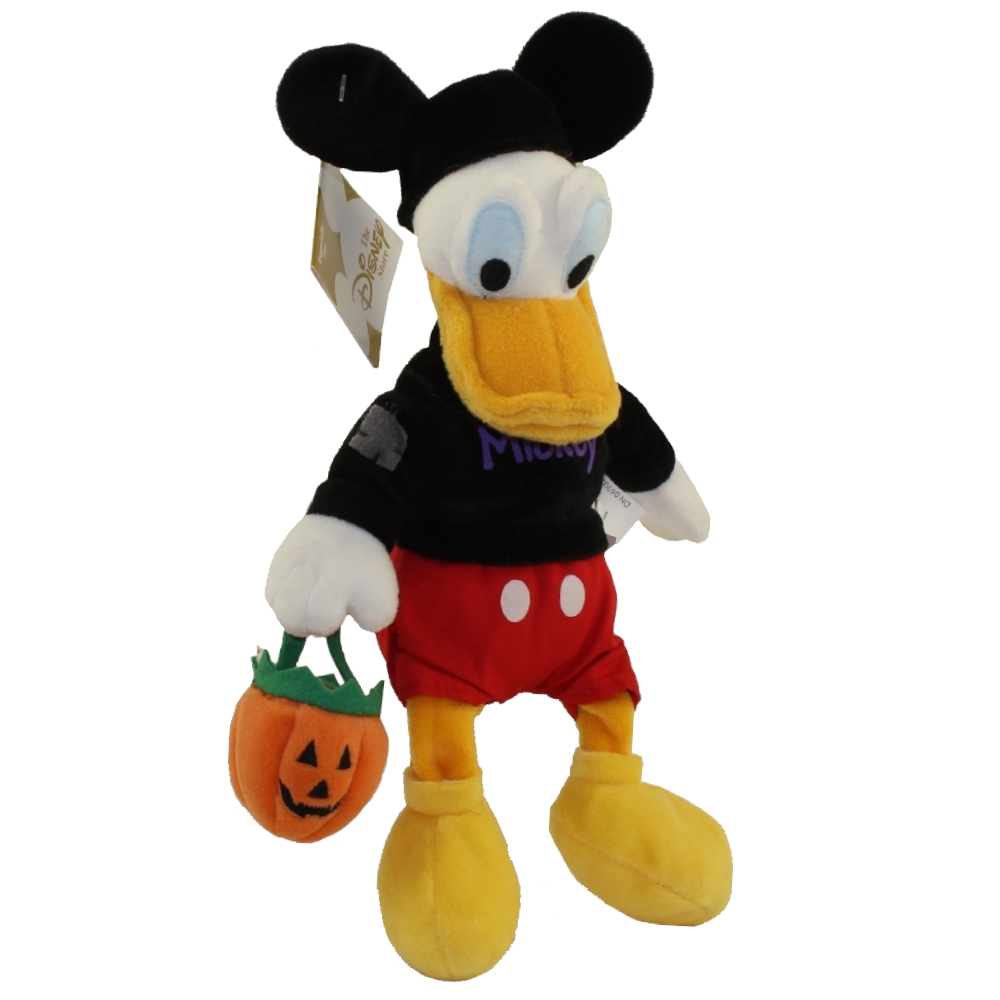 Disney Bean Bag Plush - DONALD DUCK as Mickey (Halloween) (Mickey Mouse ...