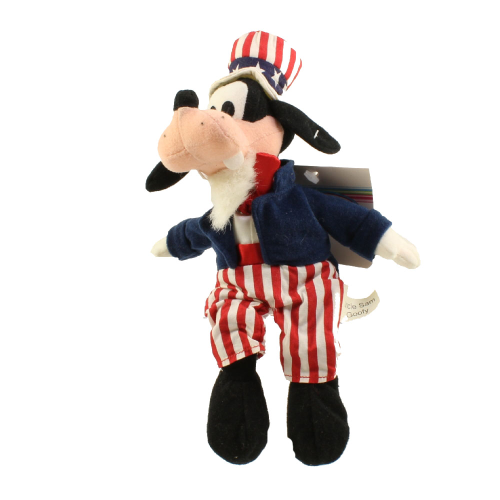 Disney Bean Bag Plush - UNCLE SAM GOOFY (Mickey Mouse) (10 inch) (Mint ...