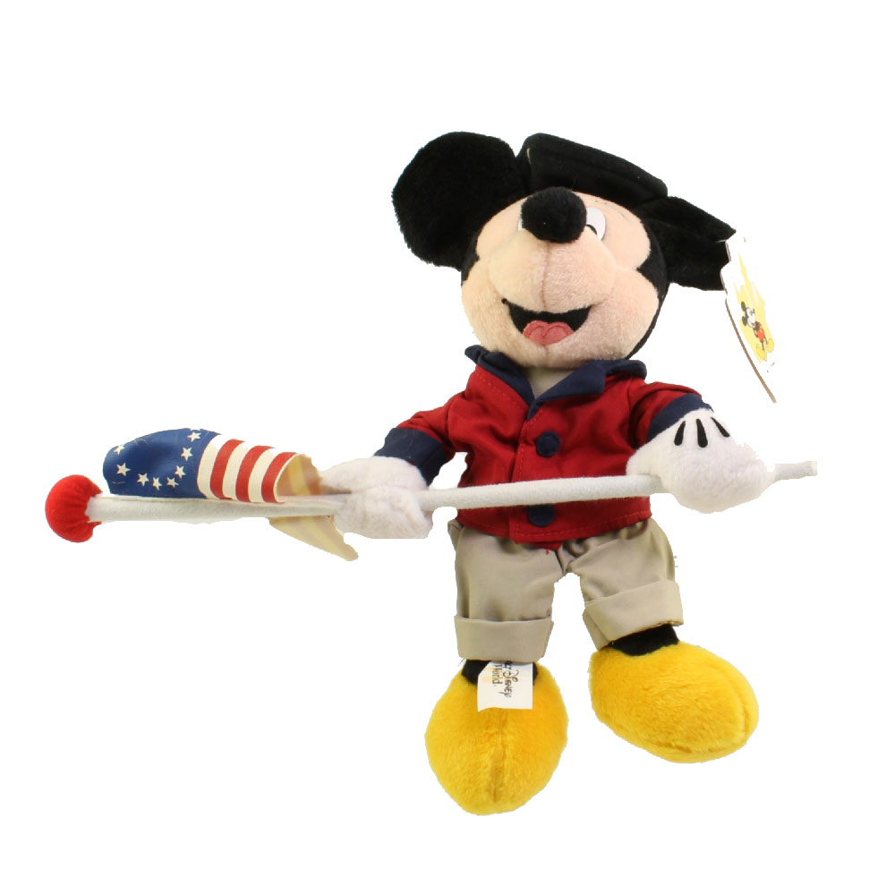Disney Bean Bag Plush - 4th OF JULY MICKEY FIFE & DRUM CORP (Mickey ...